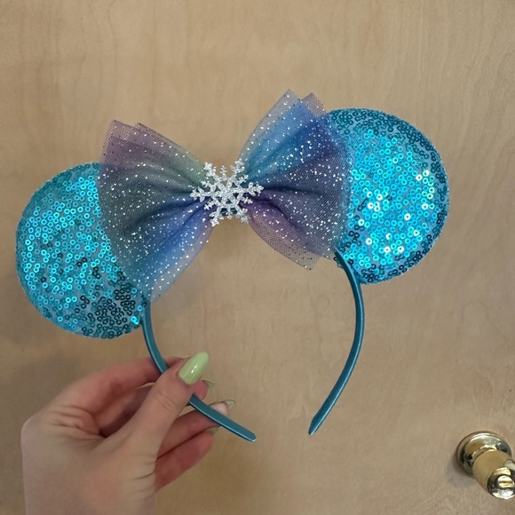 Accessories | Anna And Elsa Frozen Minnie Mouse Ears | Poshmark